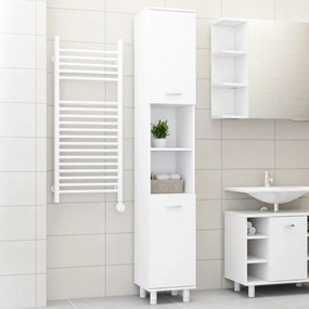vidaXL Koupelnová skříňka 30 x 30 x 179 cm dřevotříska [802627] Barva: Bílá