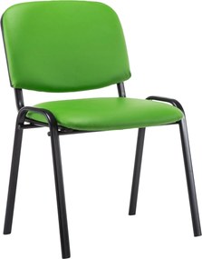 Konferenční židle Ken umělá kůže – zelená