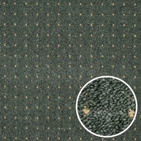 Condor Carpets, Metrážový koberec Udinese zelený - neúčtujeme odřezky z role, na míru, šíře 4m, zelená, filc, chodba / předsíň