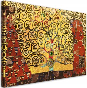 Obraz na plátně, Gustav Klimt Strom života 100x70