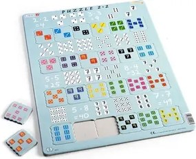 LARSEN Puzzle Násobení s kostkami / 24 dílků