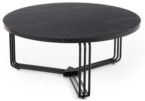 HALMAR ANTICA konferenční stolek černý mramor (1070)