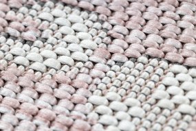 Dywany Łuszczów Kusový koberec Sion Sisal Aztec 3007 pink/ecru ROZMĚR: 160x220