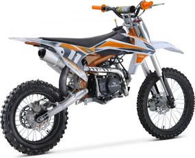Leramotors Shark 125ccm 4T 17/14 - pitbike, oranžová