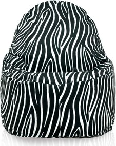 Křeslo Porto zebra
