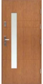 Archo - Venkovní vchodové dřevěné dveře Deskové DP-74 105040