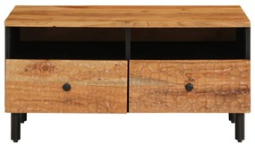 Konferenční stolek 80 x 54 x 40 cm masivní akáciové dřevo - Default Title