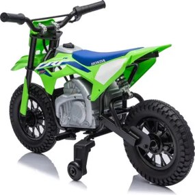 Elektrická motorka HONDA CFR450R zelená