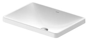 Duravit D-Neo - Vestavné umyvadlo 600 x 435 mm, bez přepadu, bílá 0358600079