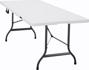 Cateringový skládací stůl pro 8 osob Bruce bílý