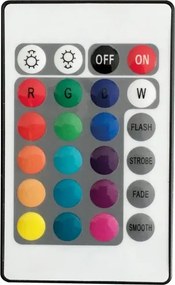 LED RGBW Solární lampa BALL LED/3,7V 1500 mAh pr. 50 cm IP65 + dálkové ovládání
