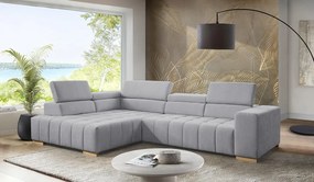 XXXLutz ROHOVÁ SEDAČKA, textil, šedá MID.YOU - Sedací soupravy - 000694006520