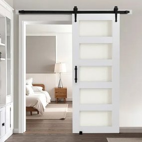 Posuvné dveře do stodoly, 762 × 2134 mm VEVOR