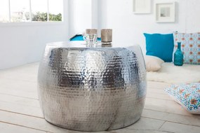 Konferenční stolek Orient 60cm stříbrný / 36461
