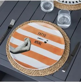 ZiiPa Talíř na pizzu 32,5cm Atina Terracotta