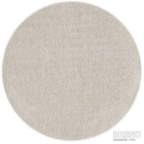 Breno Kusový koberec NIZZA kruh 1800 Cream, 120x120 cm, Béžová/Šedá