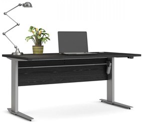 FALCO Výškově nastavitelný psací stůl Office 80400/318 černá/silver grey