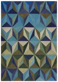 Flair Rugs, Kusový koberec Illusion Reverie Blue, 160x230, vícebarevná, dětský pokoj
