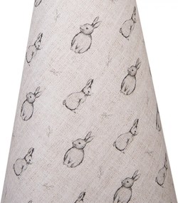 Béžová textilní uterka s králíčkem Bunny Buddies - 50*70 cm