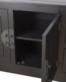 Komoda Modern 137x45x76cm black