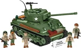 COBI 3118 II WW Sherman M4A2E8 / 880 kostek / 5 figurek / 1:28 / od 10