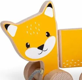 Bigjigs Toys Tahací liška / od 12 měsíců