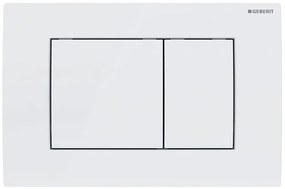 BPS-koupelny Podomítkový modul Geberit DuoFix s WC mísou MU-WH-RIM-03 + ovládací tlačítko Delta 30 bílá