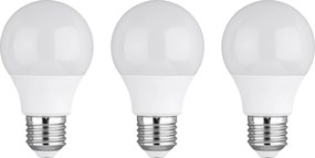 Livarno® LED žárovka, E14/E27 (4,2 W E27 klasický tvar, 3 kusy)