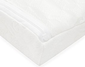 Kojenecký polštář - klín New Baby BASIC 30x37 cm do kočárku bílý