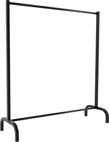 Stojan na oblečení Lara 120x38x120 – černá