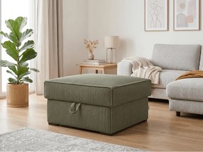 Taburet SMART COSARO XL s úložným prostorem 71x71 cm, mentolový