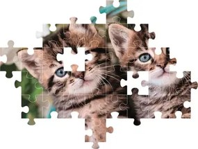 Clementoni PUZZLE Koťátka dvojčátka / 60 dílků / od 4 let