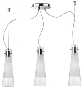 Ideal Lux 033952 lustr Kuky Clear 3x40W|E27