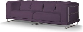 Potah na pohovku IKEA Tylösand 3-místná nerozkládací barva fialová látka pletený vzor