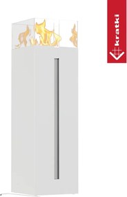 KRATKI biokrb Romeo SQUARE White