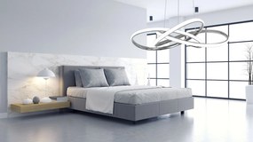 Toolight Moderní stropní svítidlo LED + dálkový ovladač APP816-CP Node Chrome
