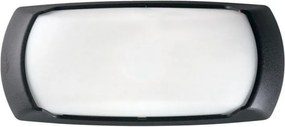 ILUX 123783 Venkovní nástěnné svítidlo Ideal Lux Francy-2 AP1 nero 123783 černé - IDEALLUX