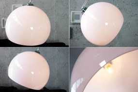 Stojací lampa Big Bow bílá 185 - 205 cm