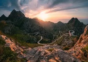 Ravensburger Dechberoucí hory Pohoří Serra de Tramuntana Malorka / 100
