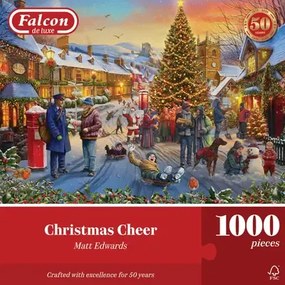 FALCON Puzzle Vánoční veselí / 1000 dílků