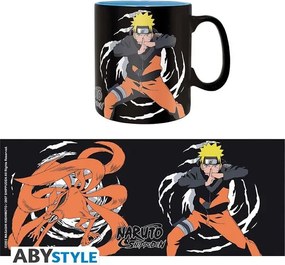 Corp Abysse Hrnek Naruto Shippuden Naruto & Kurama king size 460 ml Vícebarevná