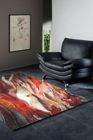 Spoltex, Kusový koberec Rust red 21304-910, 160x230, vícebarevná, obývací pokoj