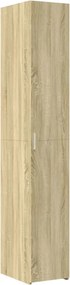 Skříň highboard dub sonoma 30 x 42,5 x 185 cm kompozitní dřevo 3281394
