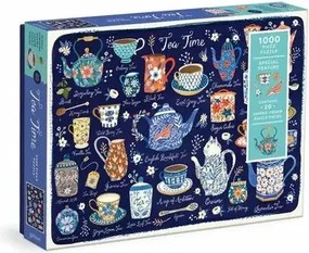 Galison Puzzle Čas na čaj / 1000 dílků / od 8 let