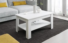 Konferenční stolek ARTUR (LAWA) bílý