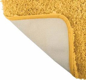 MSV MICROFIBER šafránově žlutá / Koupelnová předložka / 50 x 70 cm / m