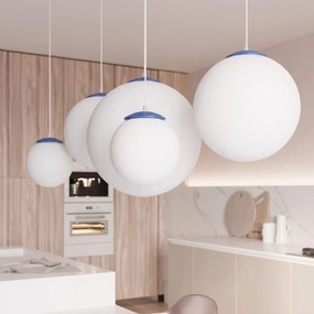 Sollux Lighting Závěsné svítidlo UGO 40 ultramarín