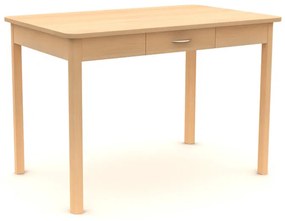 Jídelní stůl se šuplíkem S02 Miloš 110x70 cm, český výrobek