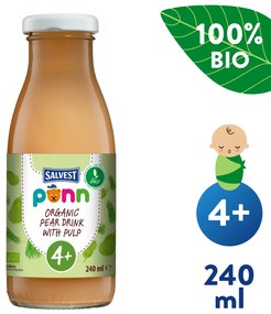 Salvest Ponn BIO Hrušková šťáva s dužinou (240 ml) 4m+