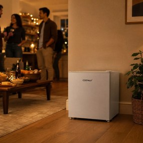 Costway 46 L Mini Fridge Malá chladnička na nápoje s 5 Nastavitelné úrovně
